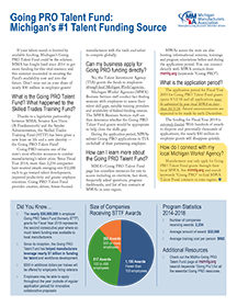 Going Pro Talent Fund Guide